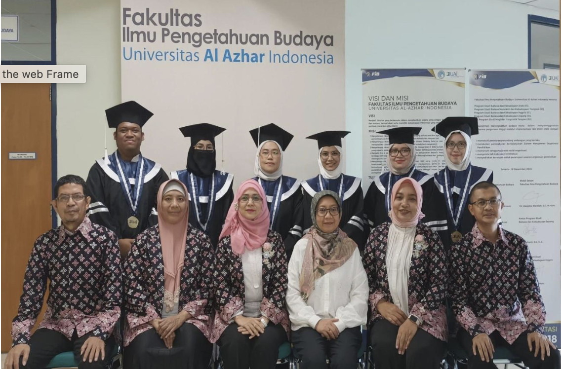 Wisuda Angkatan Pertama Magister Linguistik Terapan UAI Angkatan 2023 ...
