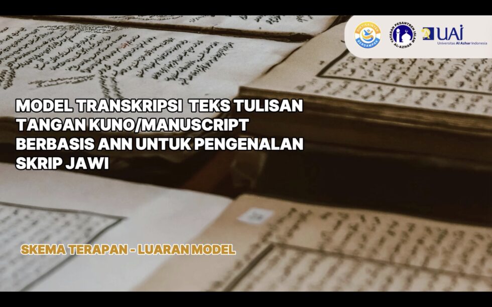 UAI Kembangkan Model Transkripsi Naskah Kuno Skrip Jawi Berbasis ...