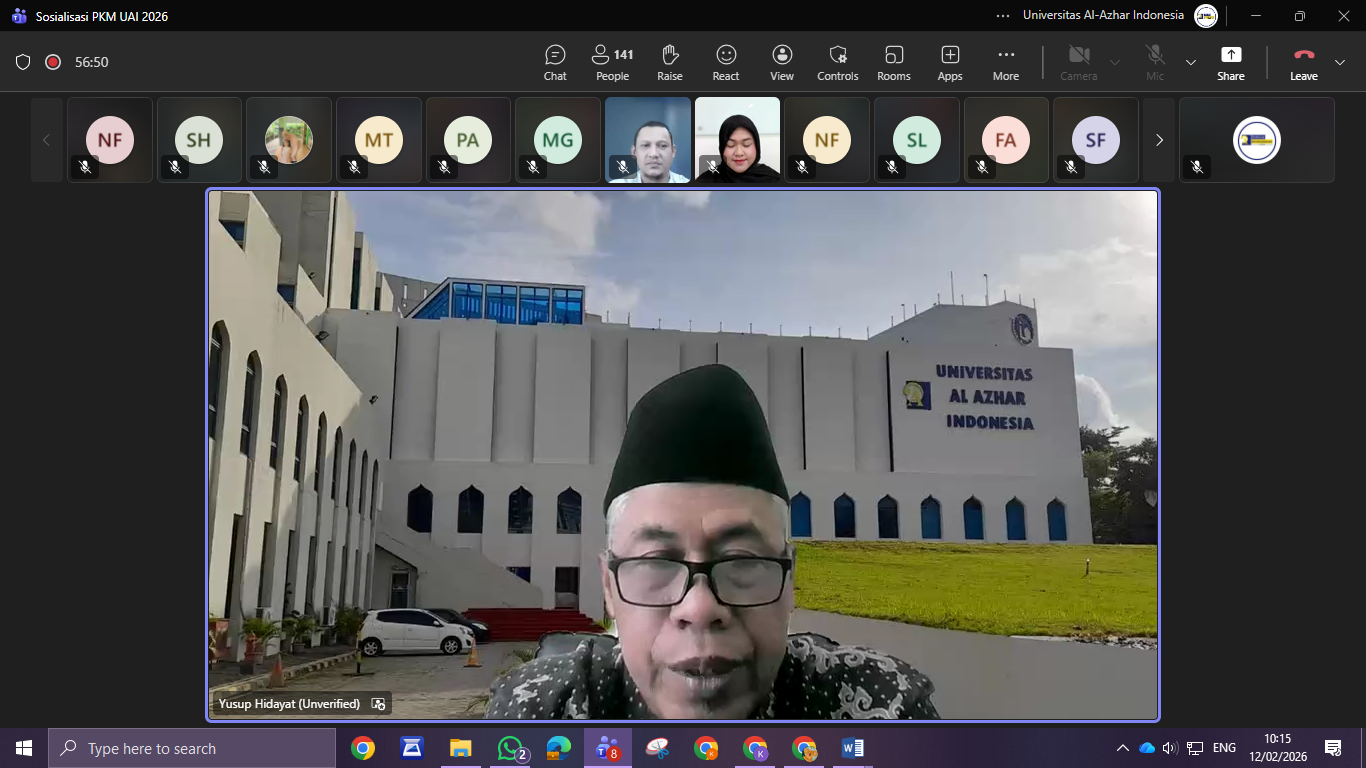 Sosialisasi PKM UAI 2026 Bersama Kaprodi Tekpang UAI - Universitas Al ...